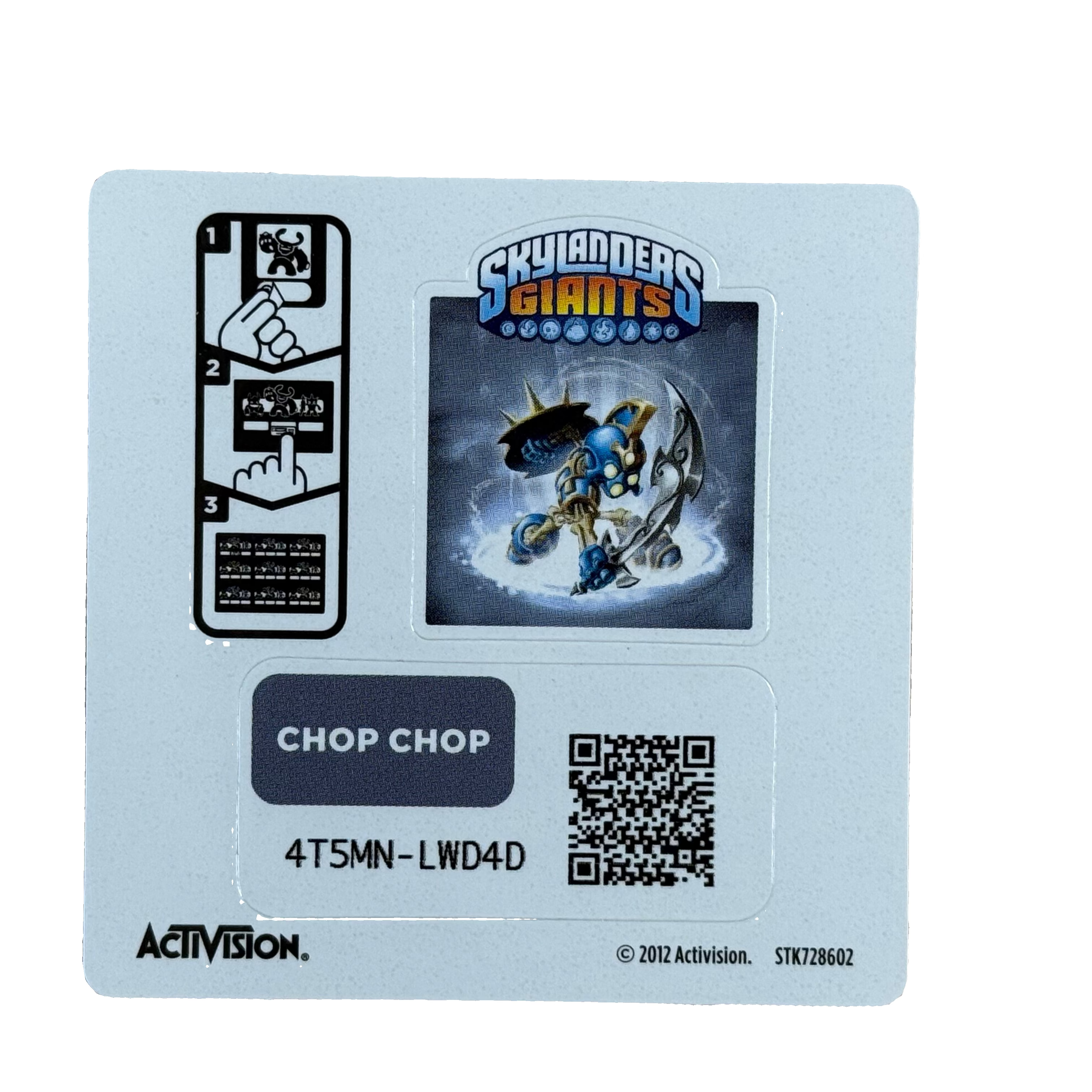Chop Chop (Series 2) (Sticker Sheet) – SCL Collectibles