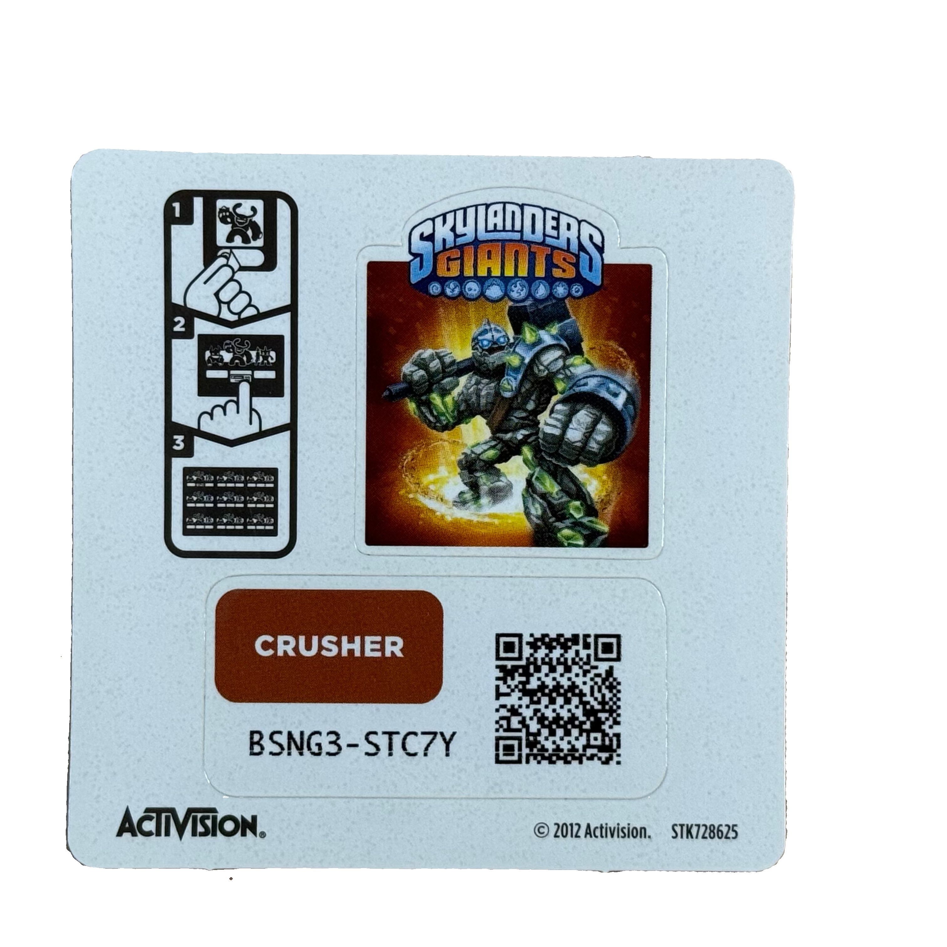 Crusher (Sticker Sheet) – SCL Collectibles