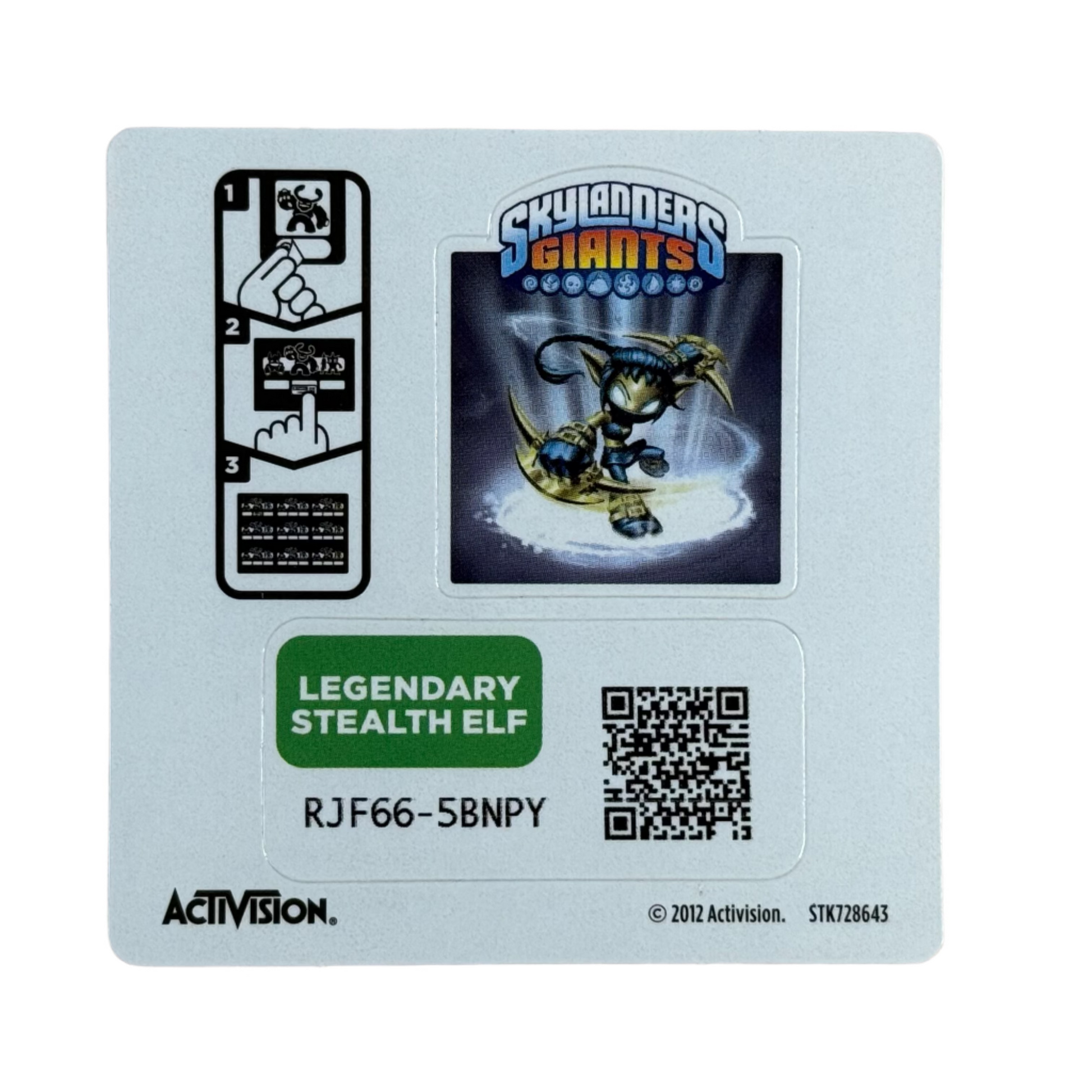 Stealth Elf (Legendary) (Sticker Sheet) – SCL Collectibles