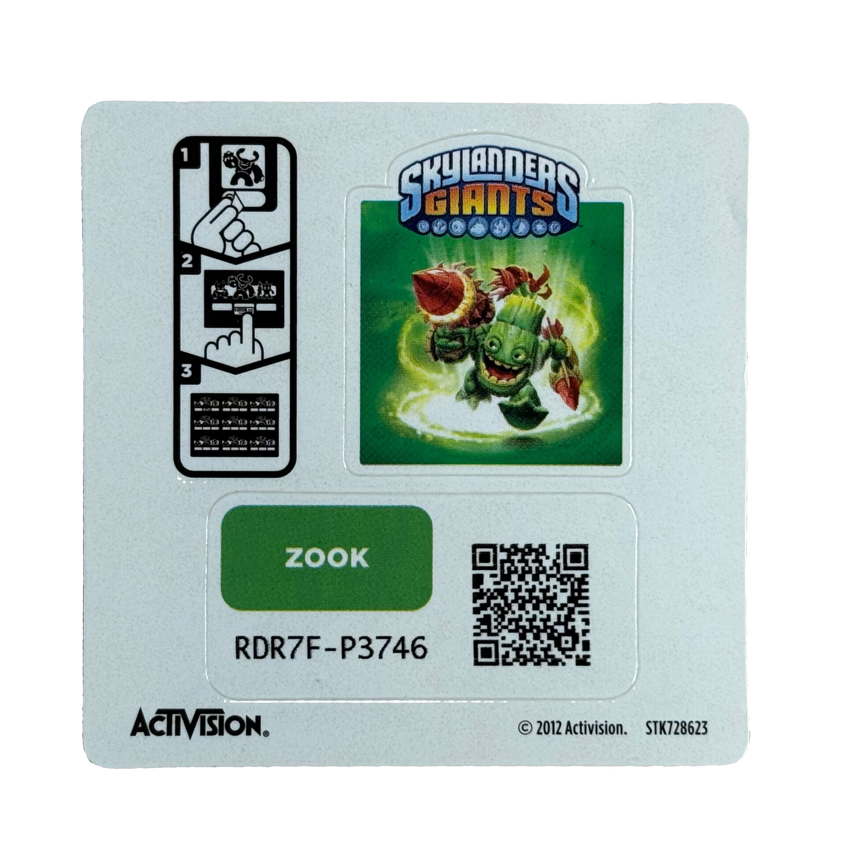 Zook (Series 2) (Sticker Sheet) – SCL Collectibles