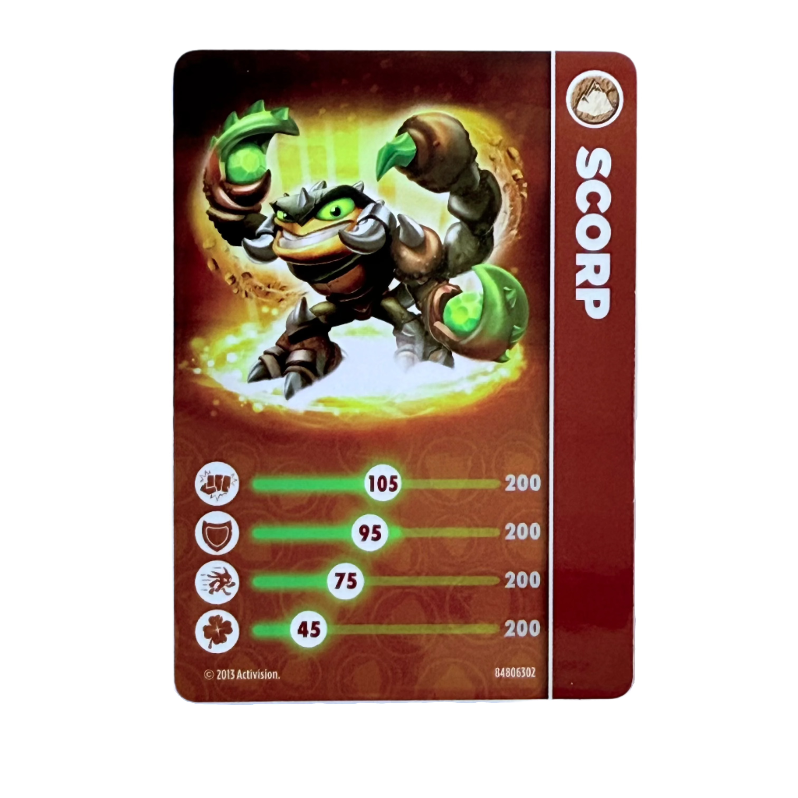 Scorp (Series 1) (Stat Card) – SCL Collectibles
